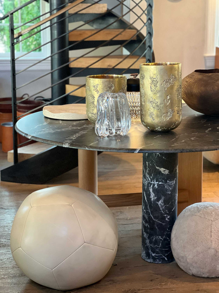 Queen Ball Ottoman by Moses Nadel