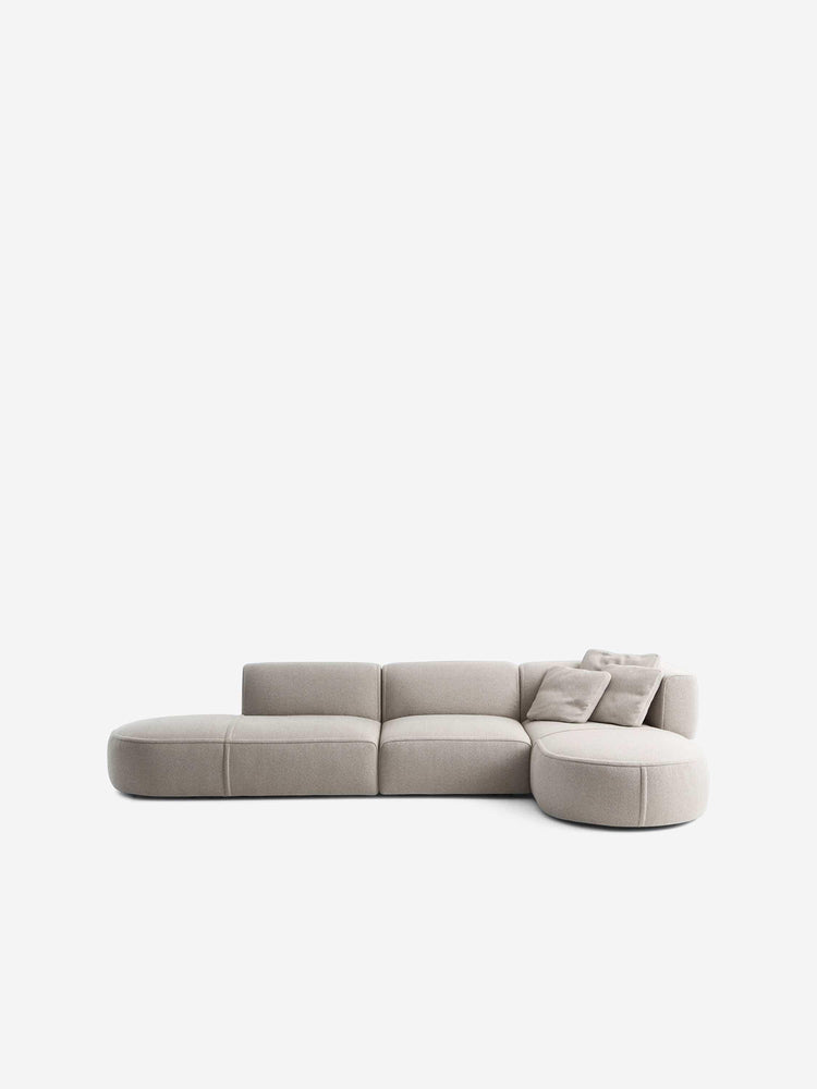Cassina Patricia Urquiola 553 Bowy Sofa Right Chaise