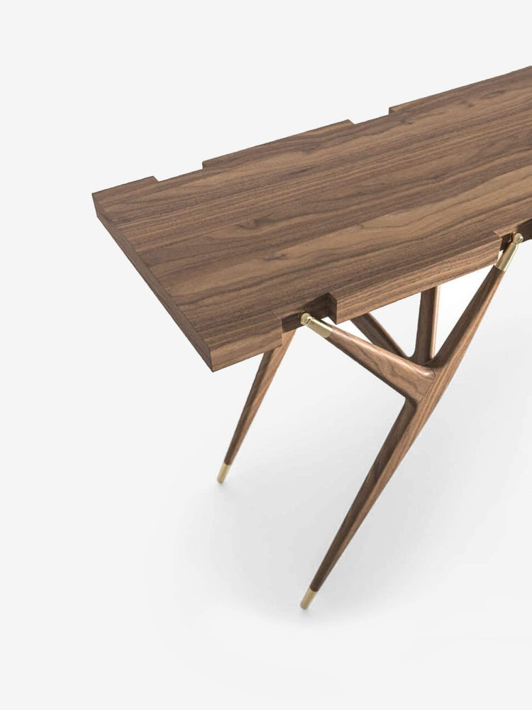 Cassina Ico Parisi Reissue Console Table in Walnut