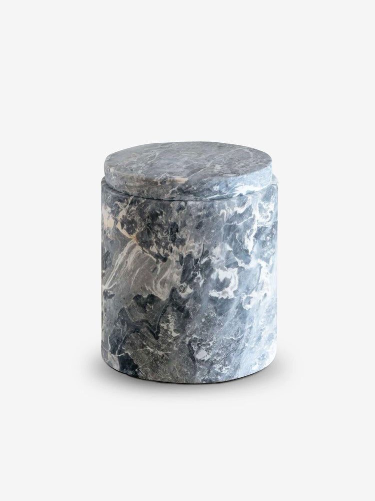 Large Grigio Venato Antico Marble Container