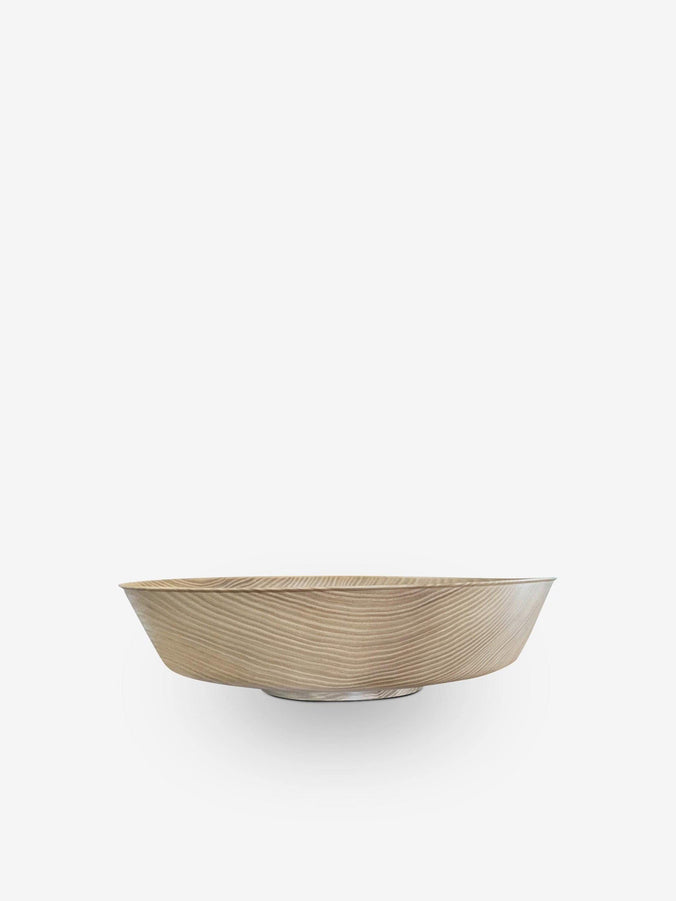 Large Salad Bowl with Rolled Edge by Abigail Castaneda